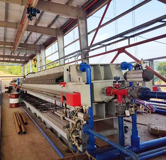 Full Automatic High Pressure Diaphragm Filter Press